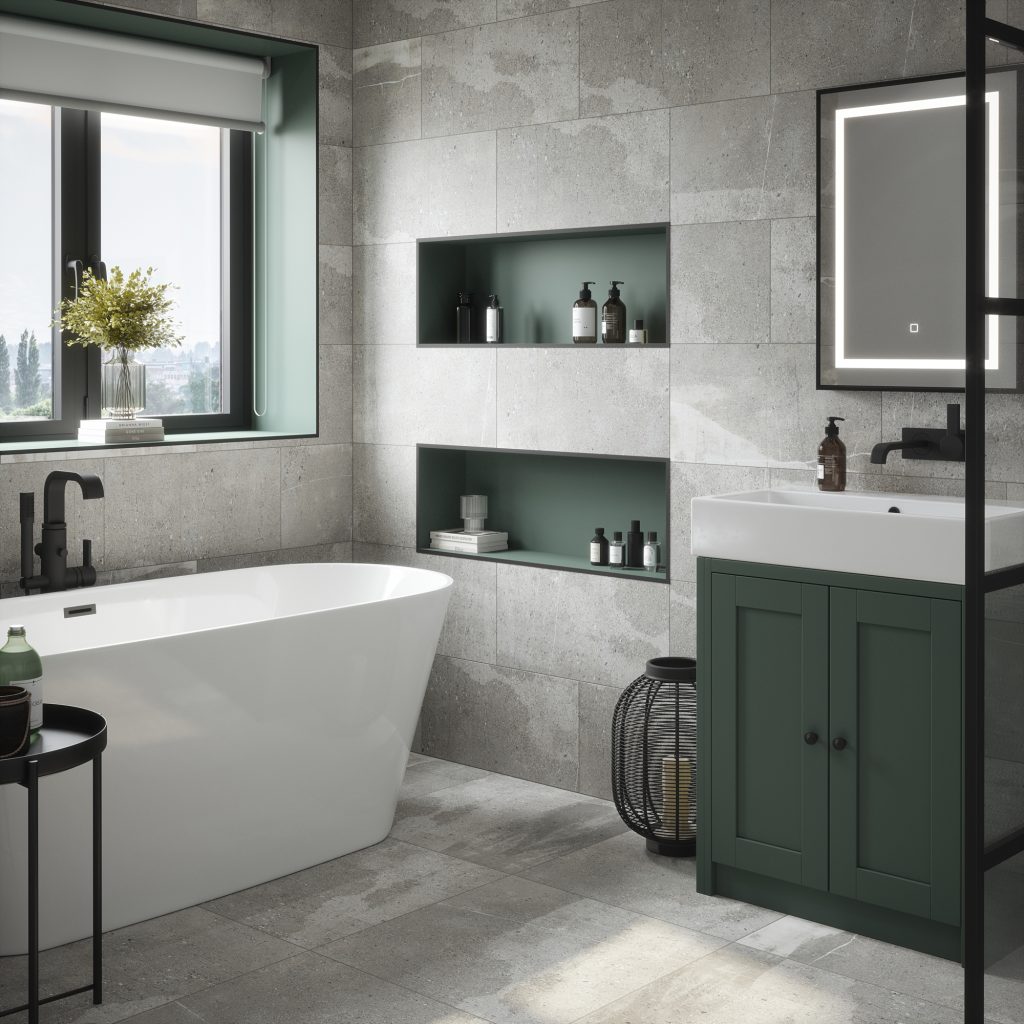 Carbon Metal Straight Edge Trim - Homelux