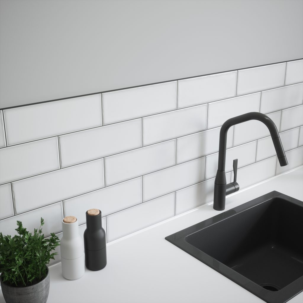 Granite Metal Straight Edge Tile Trim - Homelux